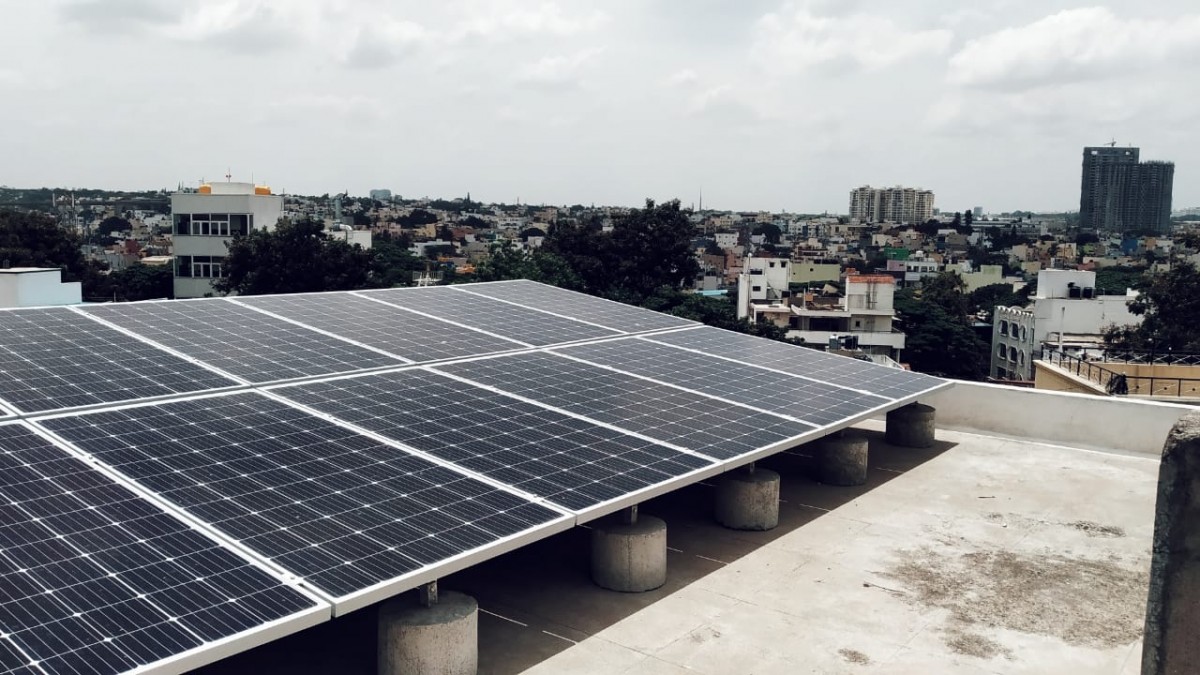 5.18kWp Solar Roof-Top System at Masjid-E-Noor,Bangalore- EcoSoch
